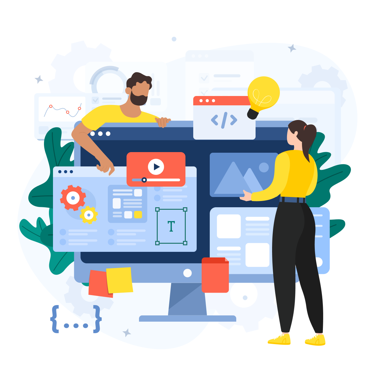 Custom Web Development Services and Solutions – AnyforSoft